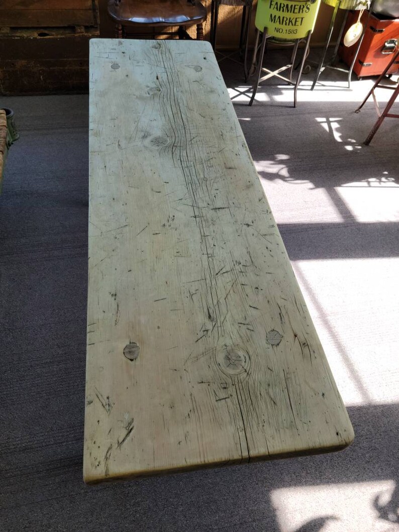 Natural Wood Console Table - Etsy