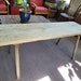 Natural Wood Console Table - Etsy