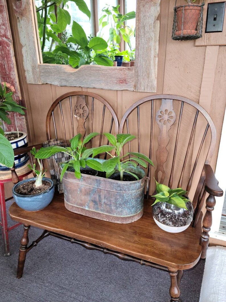 Rustic Indoor/ Outdoor Planter - Etsy