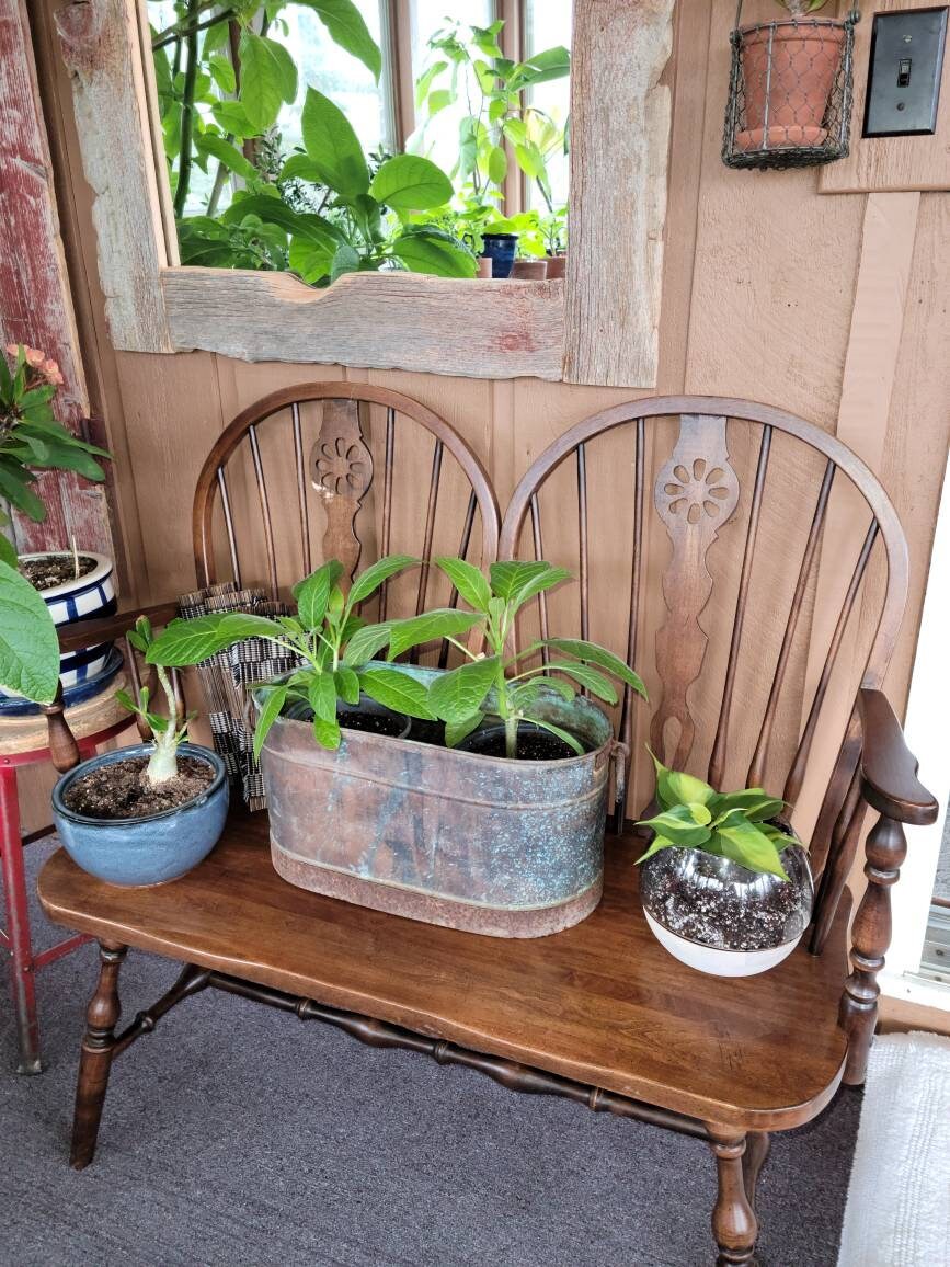 Rustic Indoor/ Outdoor Planter - Etsy