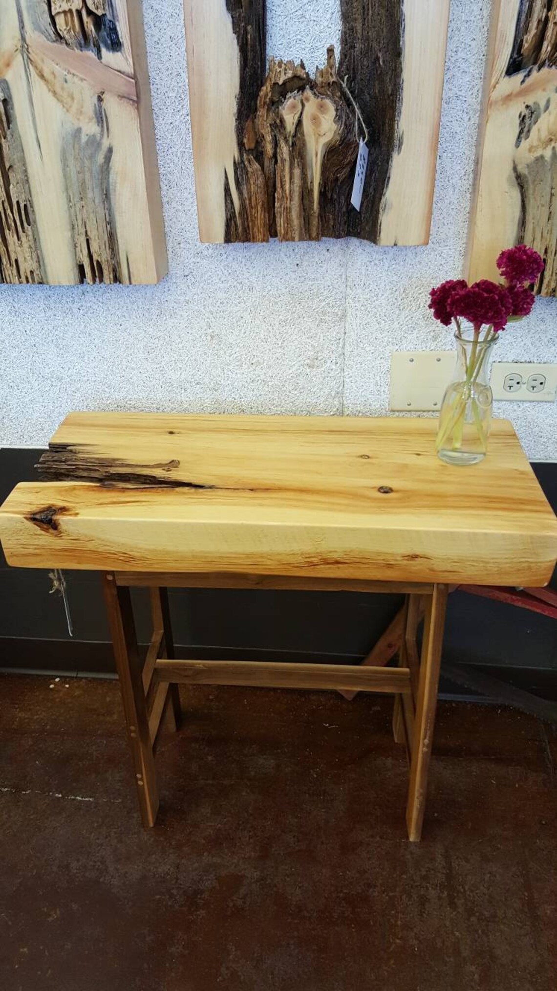 Rustic Contemporary End or Console Table - Etsy