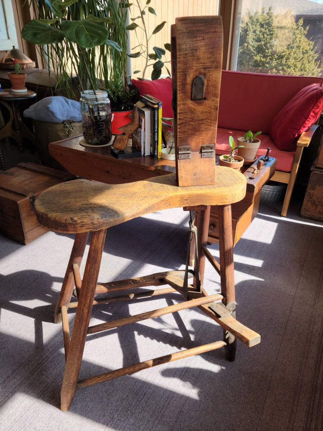Antique Saddle/harness/leather Maker's Bench. - Etsy