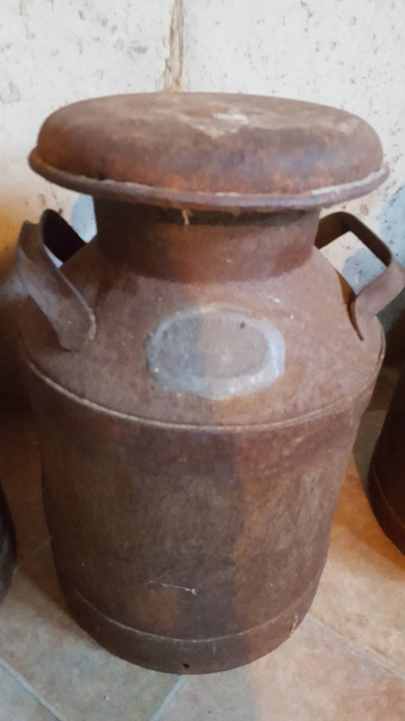 Antique Dairy Farm Milk Cans This One is Not Available but We Have More ...