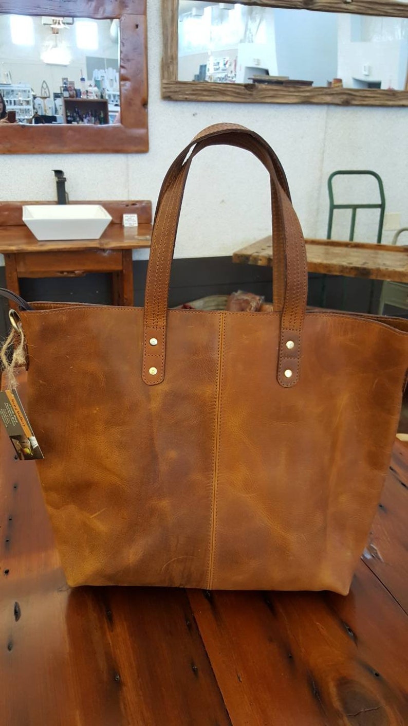 Buffalo Leather Hand Bag - Etsy