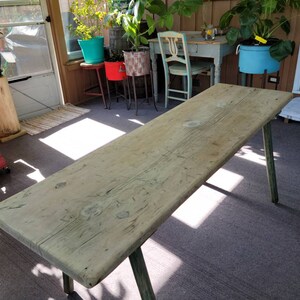 Natural Wood Console Table - Etsy