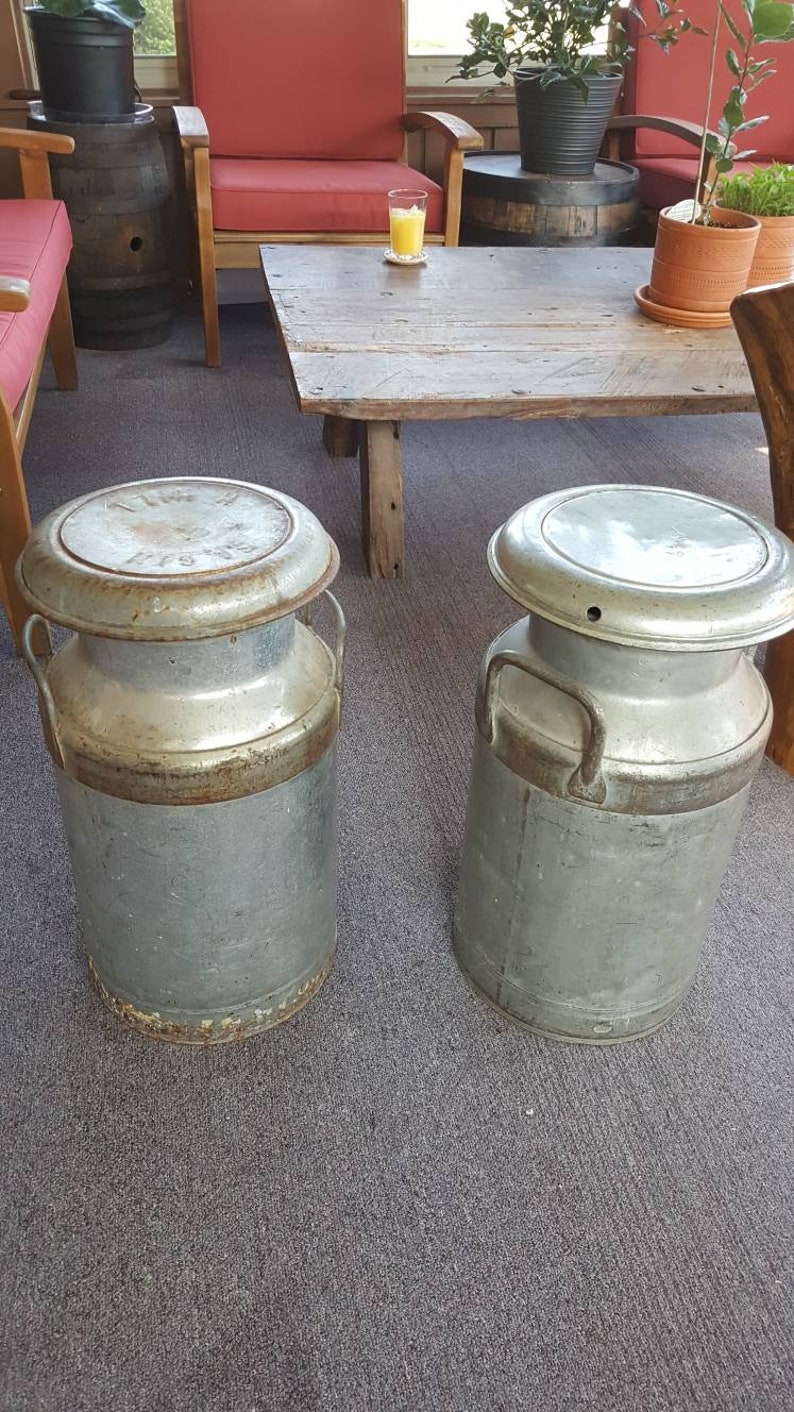Antique Cream Can - Etsy