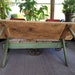 Natural Wood Console Table - Etsy