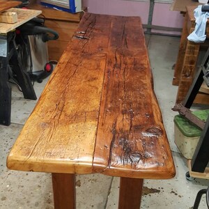 Barn Wood Console or Sofa Table. - Etsy