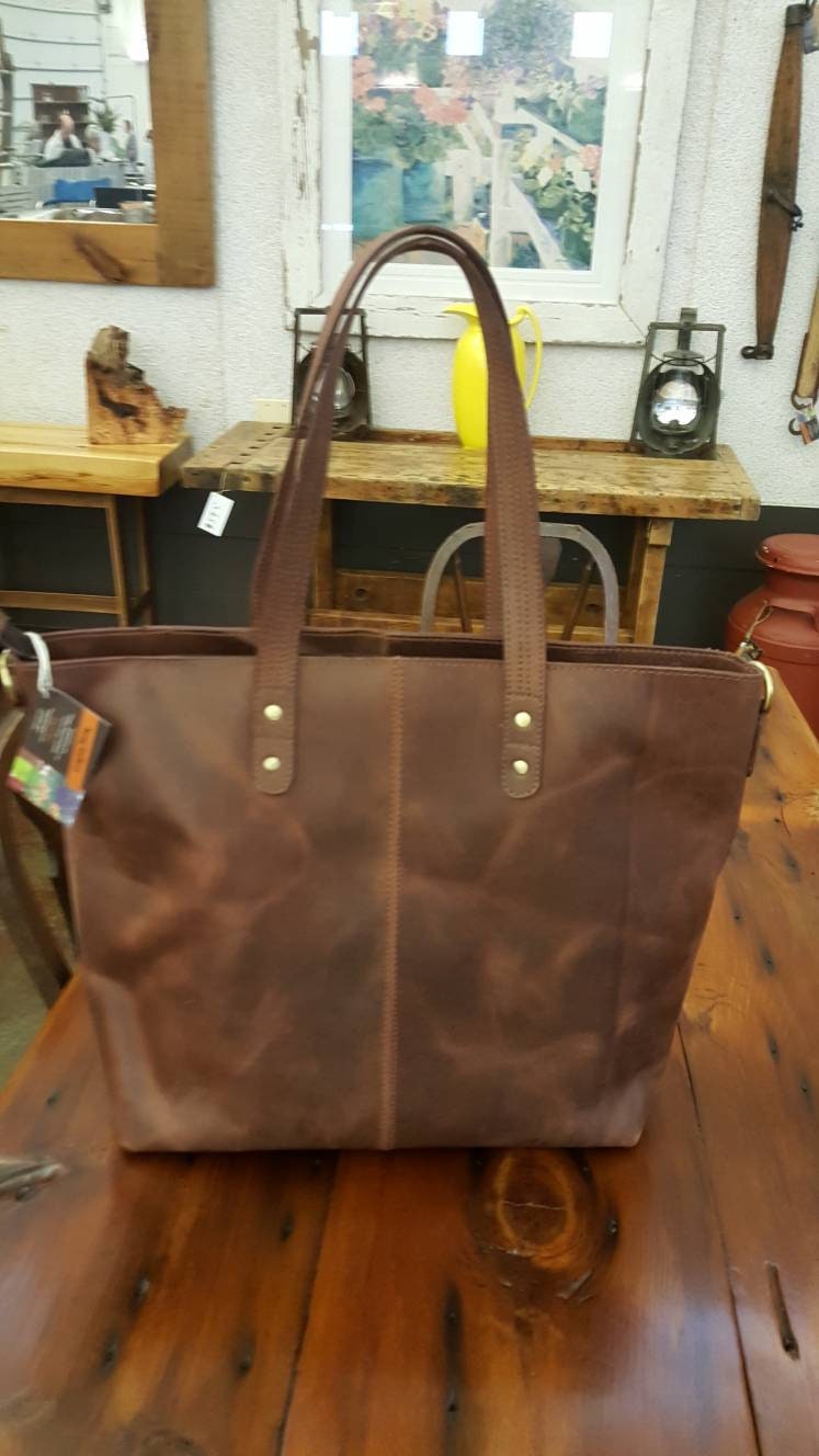 Buffalo Leather Hand Bag - Etsy