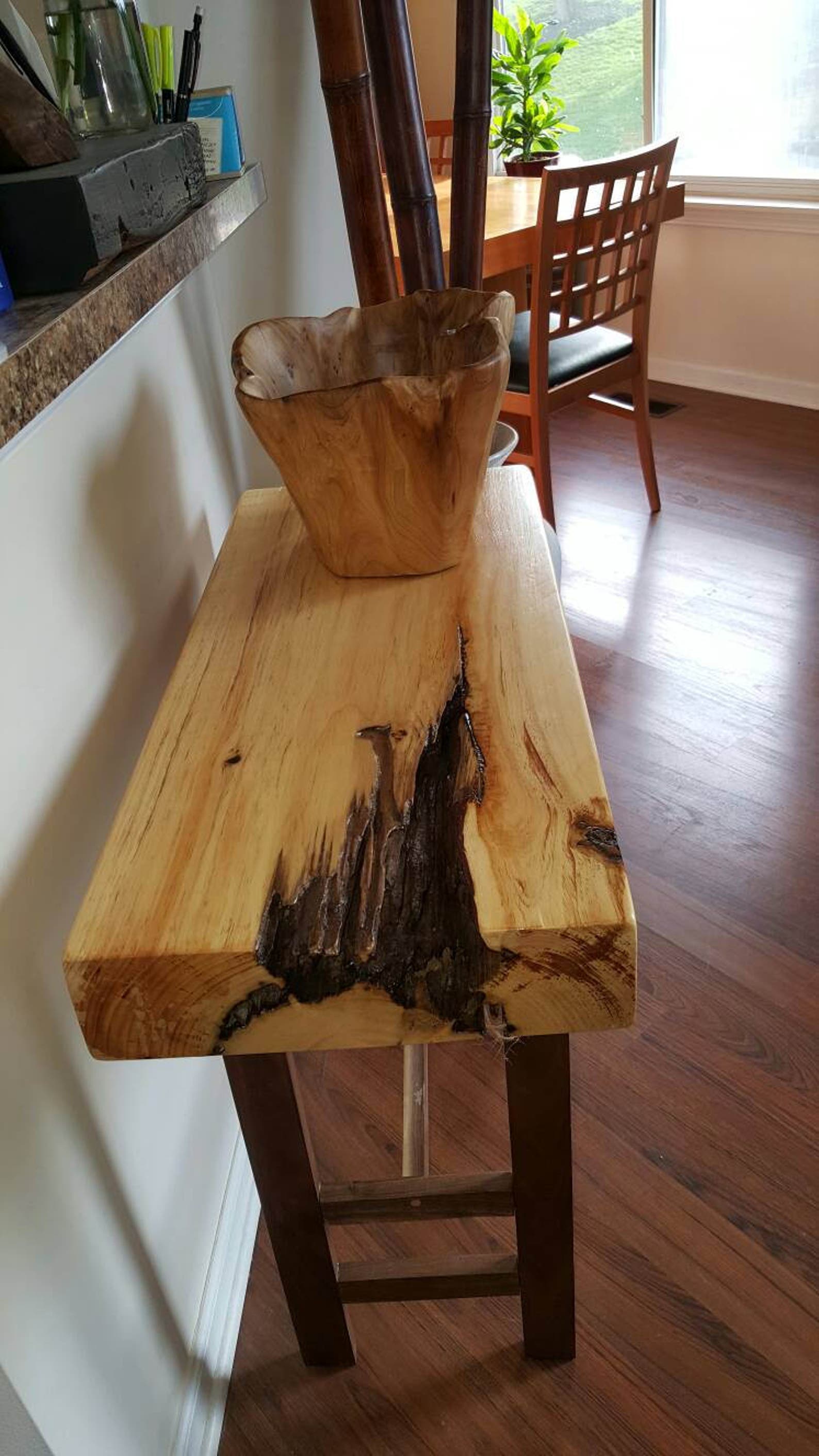 Rustic Contemporary End or Console Table - Etsy