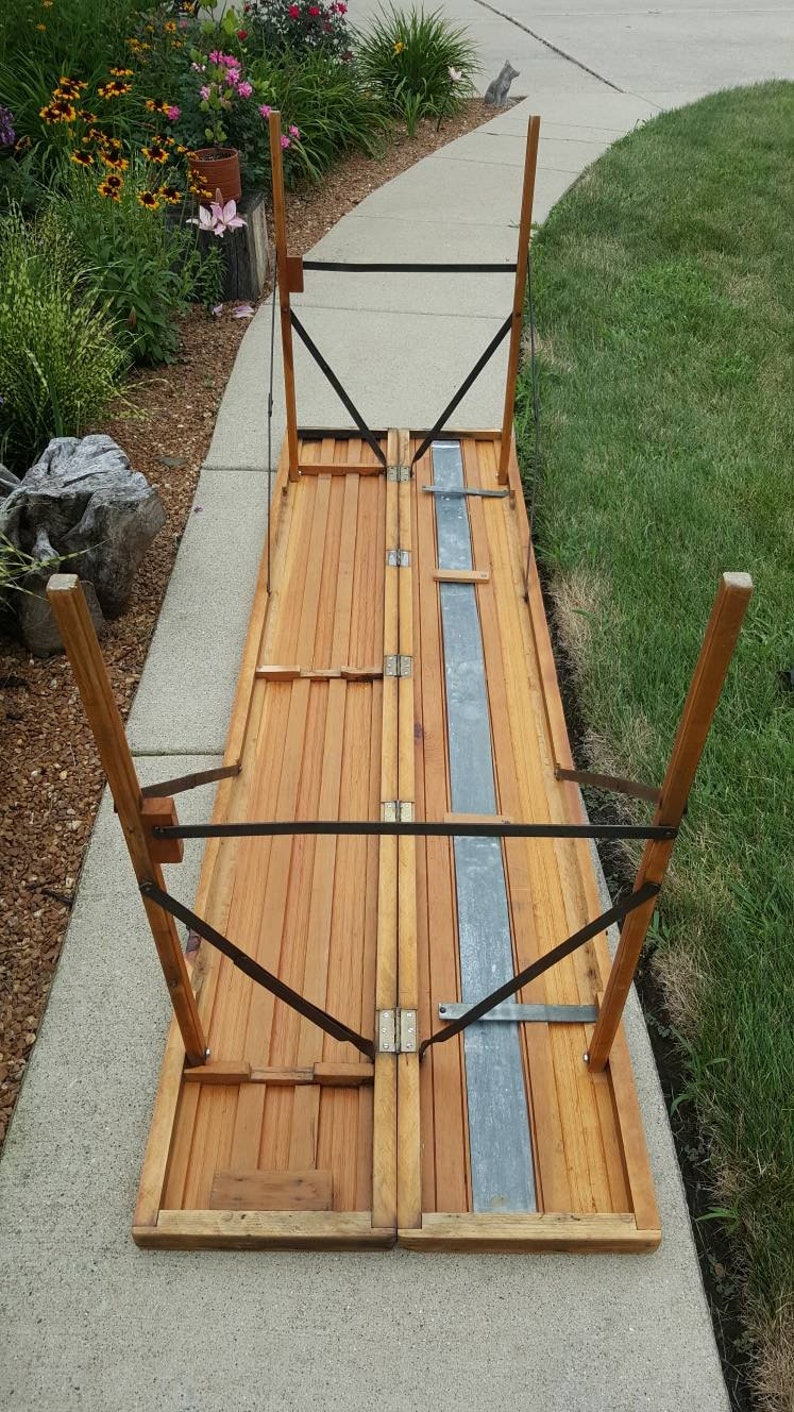 Antique wallpaper hanger's table | Etsy