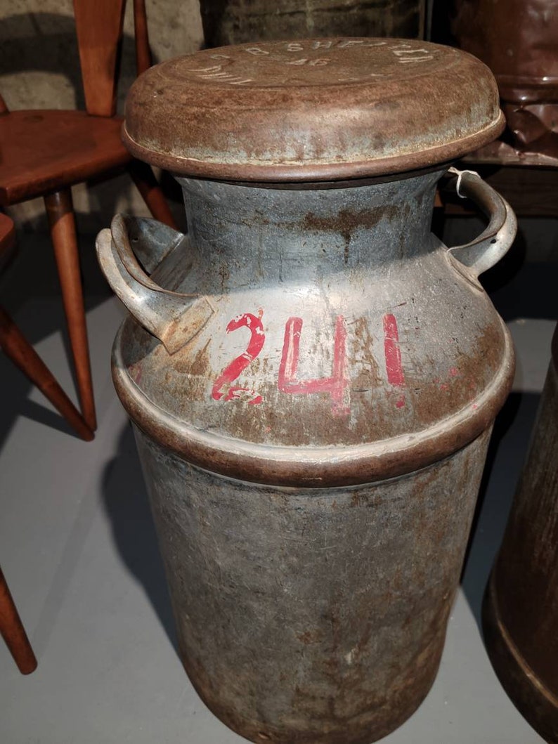 Vintage Large Milk Cans - Etsy
