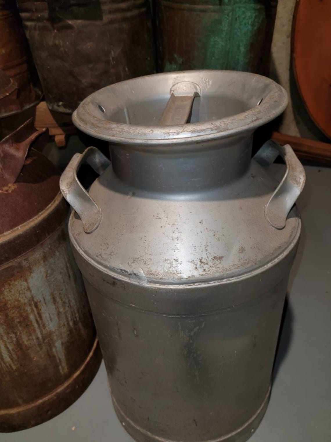 Vintage Large Milk Cans - Etsy