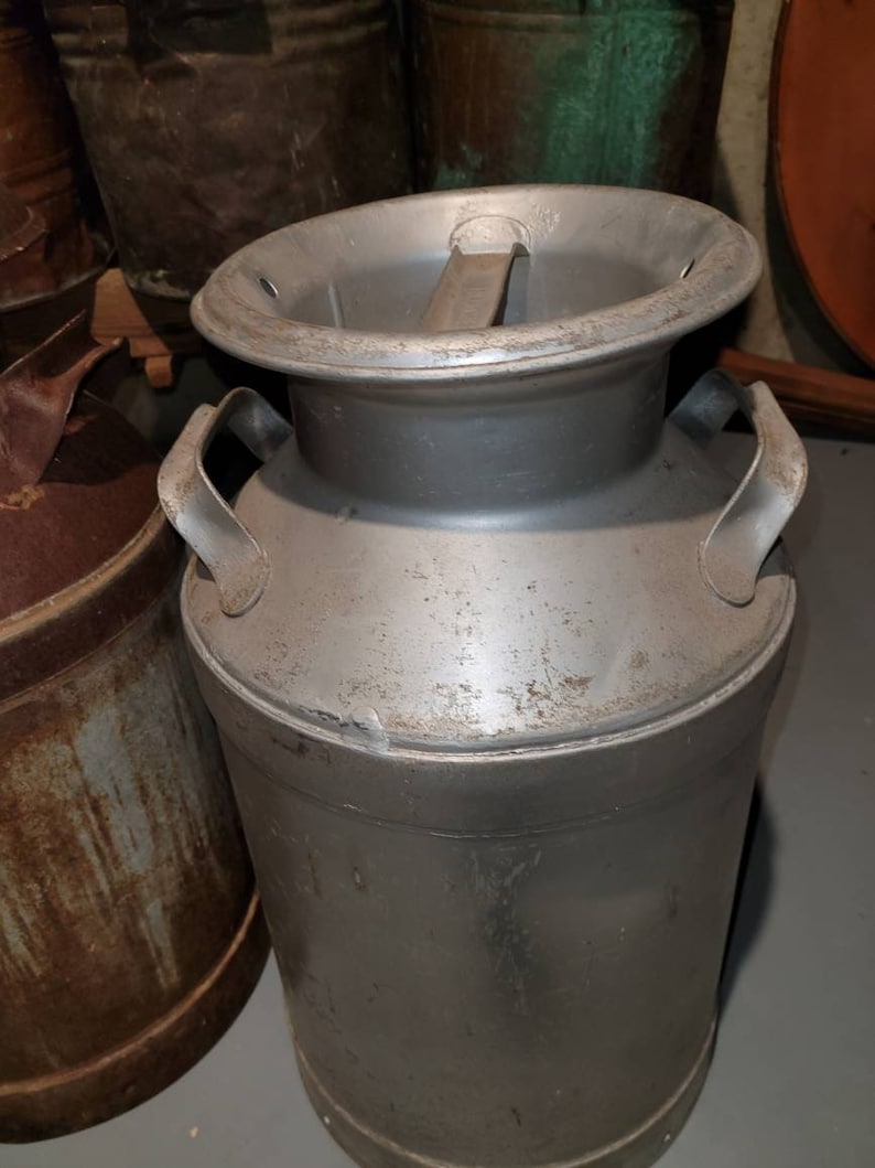 Vintage Large Milk Cans - Etsy