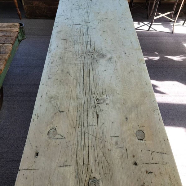 Reclaimed Wood Console Table - Etsy