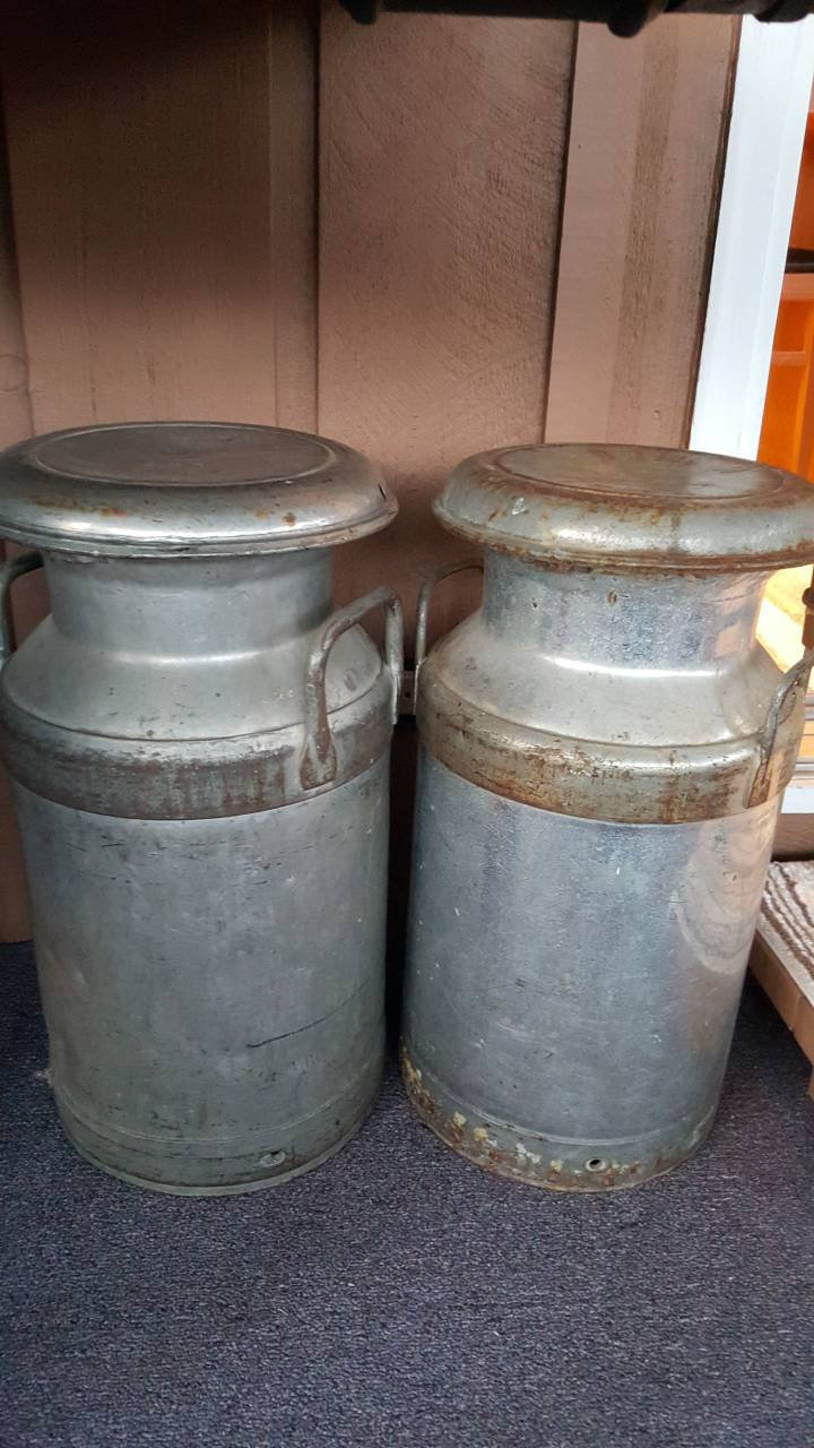 Antique Cream Can - Etsy