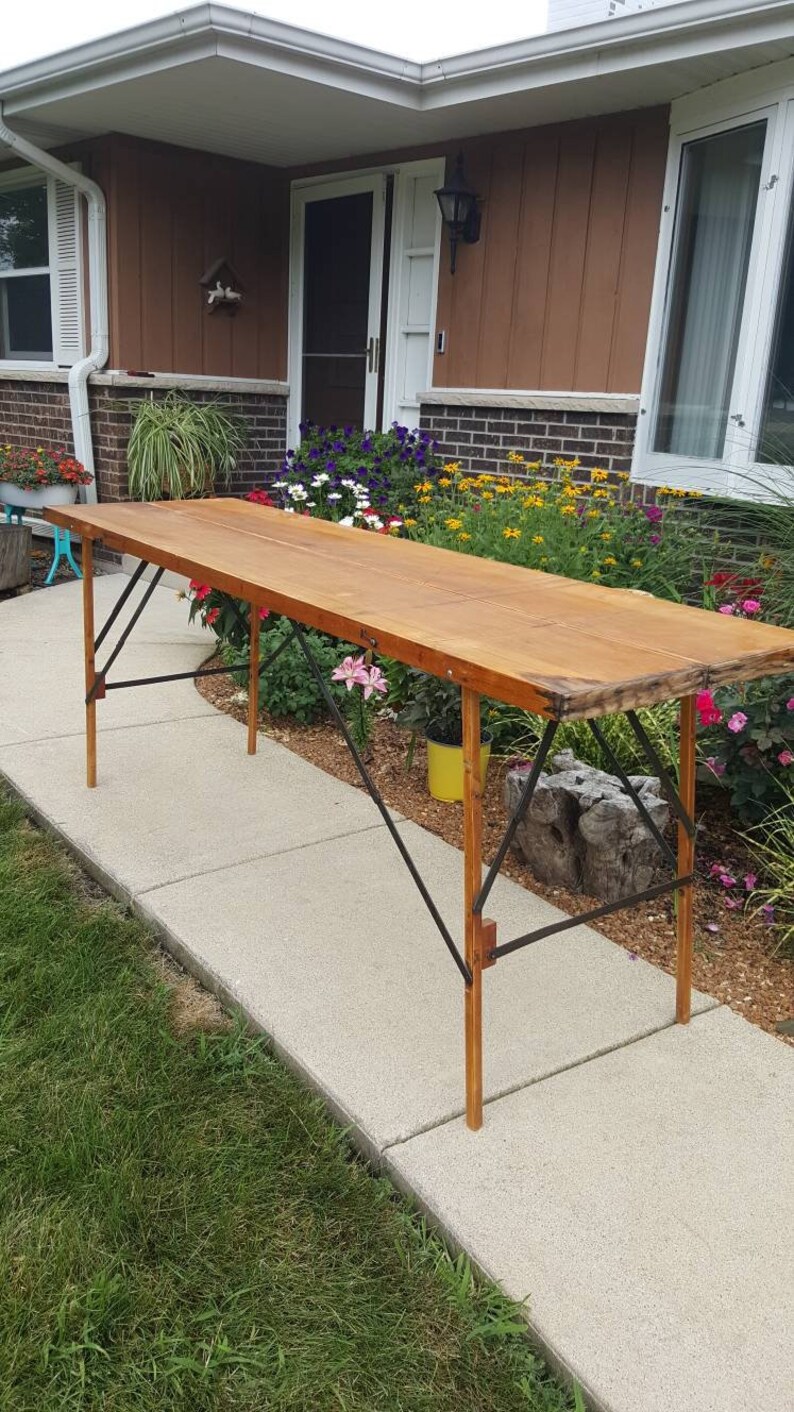 Antique wallpaper hanger's table | Etsy