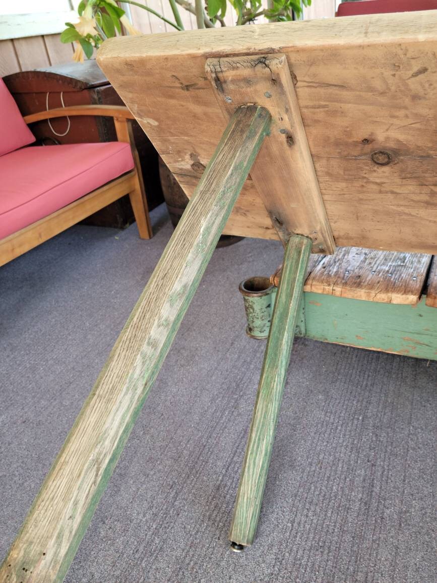 Natural Wood Console Table - Etsy