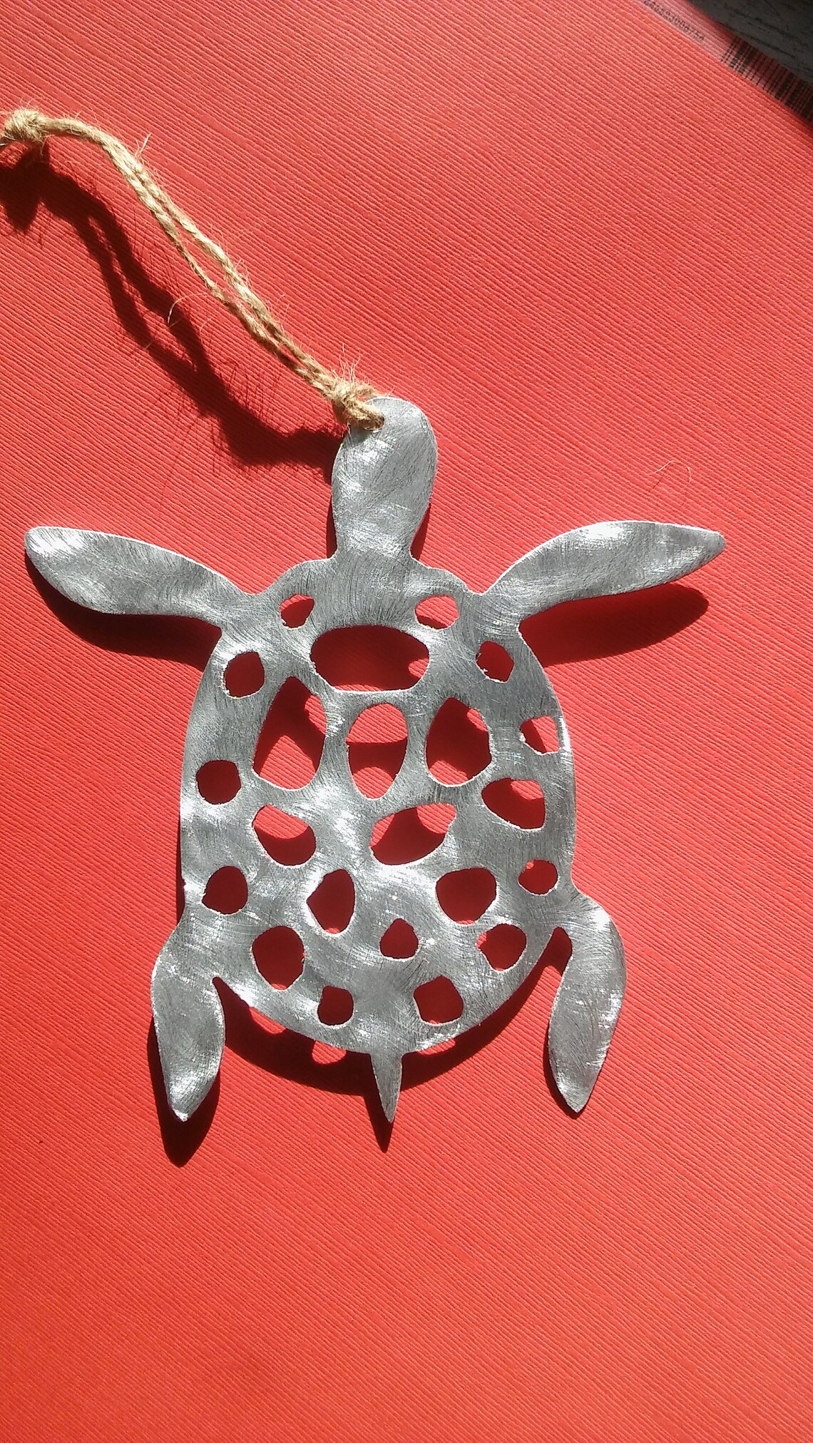 Sea Turtle Christmas Ornament Nautical Aluminum Metal - Etsy