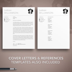 Teacher Resume Template for Word & Pages | Teacher CV Template ...