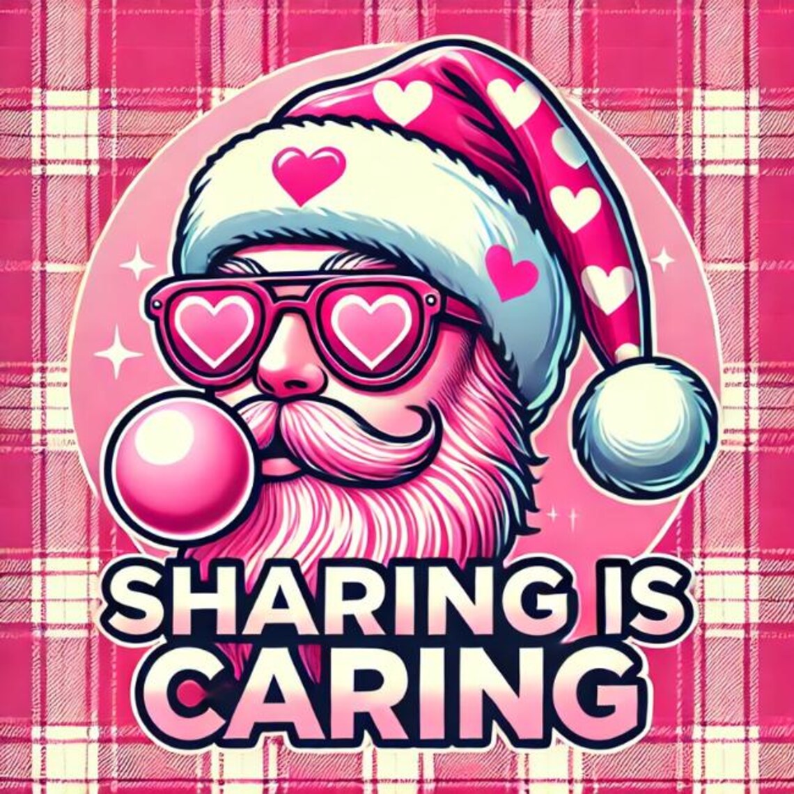 21 Tik Tok Sub Stickers Pink Christmas - Etsy