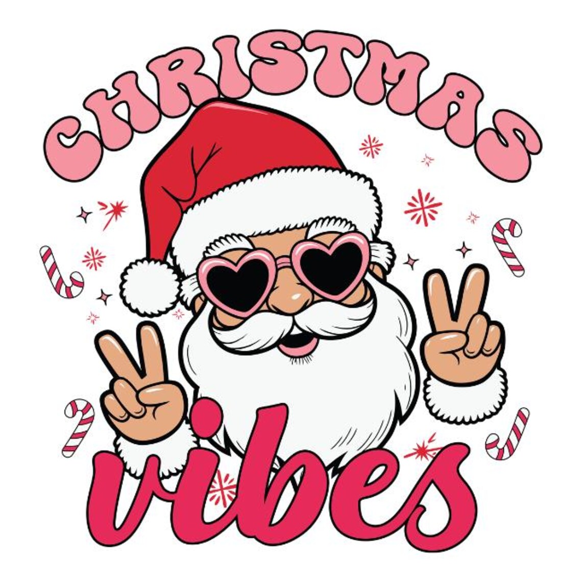 21 Tik Tok Sub Stickers Pink Christmas - Etsy