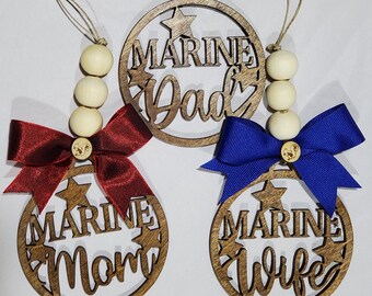 Marine Dad Svg - Etsy