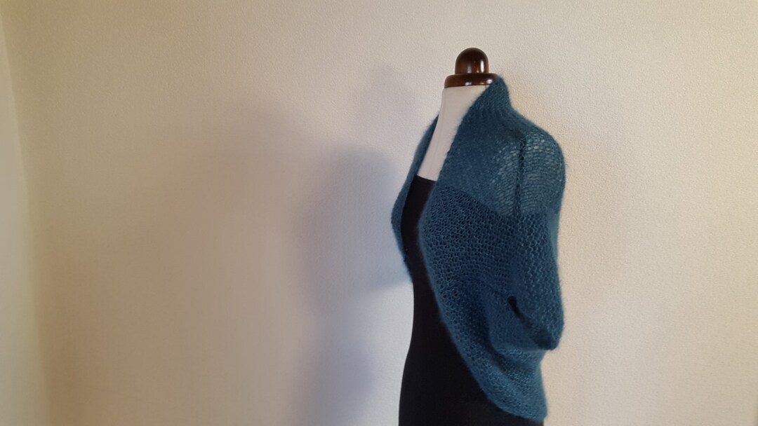 Squall Super Kid Mohair and Silk Shrug UK Size 10-12 - Etsy