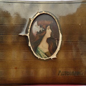 Antique Edwardian Autograph & Sketch / Watercolour Painting Book W ...