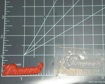 Name Tag Mold - Etsy