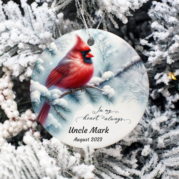 Cardinal Memorial Ornament - Etsy