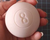 8 Ball Plastic Mold Billiard Ball Mold Bath Bomb Mold Soap - Etsy
