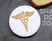Caduceus Medical Symbol Plastic Mold or Silicone Mold Bath | Etsy