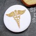 Caduceus Medical Symbol Plastic Mold or Silicone Mold, Bath Bomb Mold ...