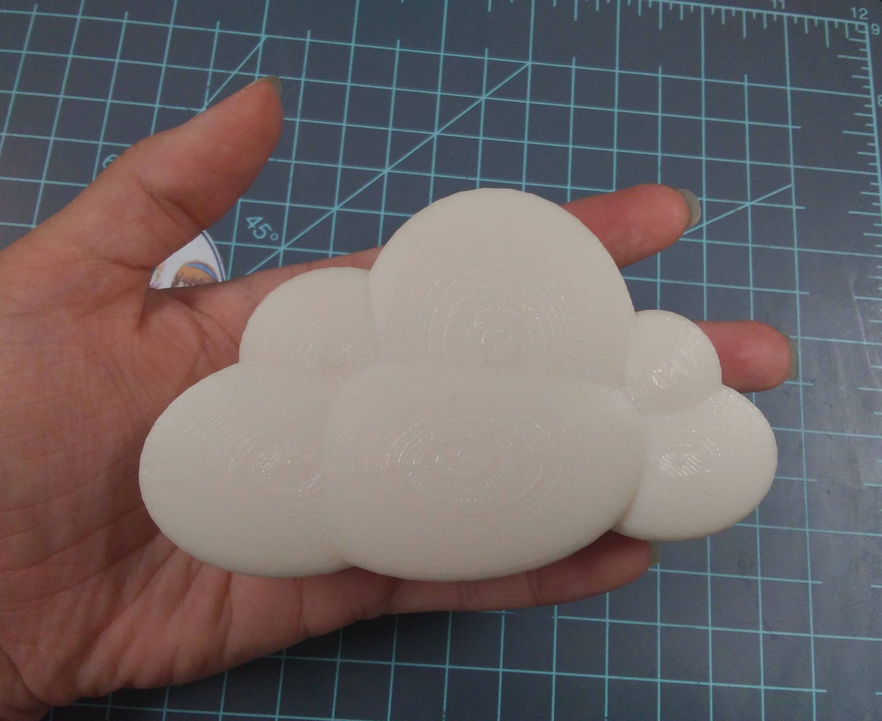 Puffy Cloud Plastic Mold or Silicone Mold Cloud Mold Resin - Etsy Australia