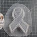 Awareness Ribbon Plastic Mold or Silicone Mold, Awareness Mold, Soap ...