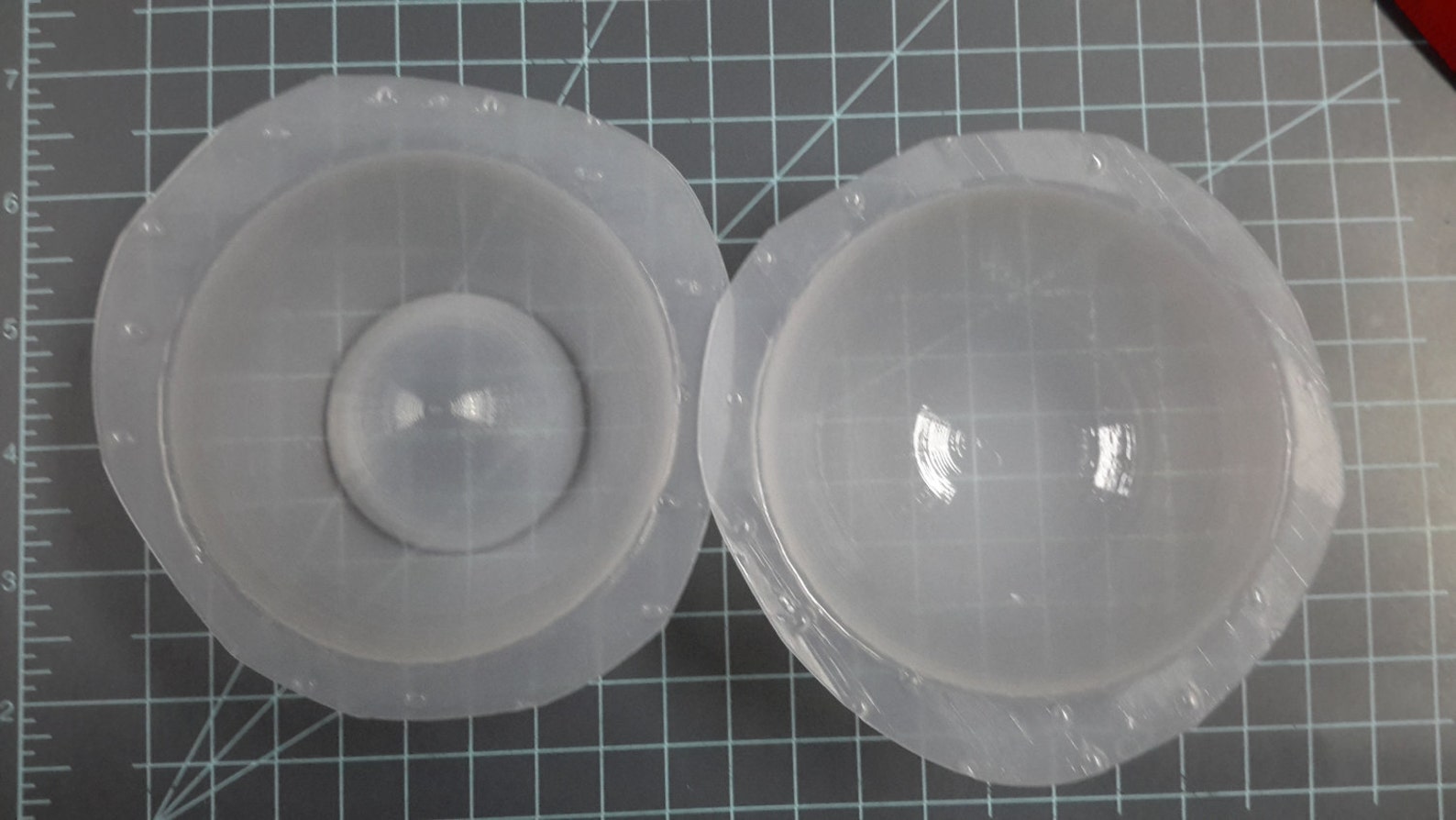 Inverted Bath Bomb Plastic Mold, Soap Mold, Wax Mold, Sphere Mold, Bomb ...