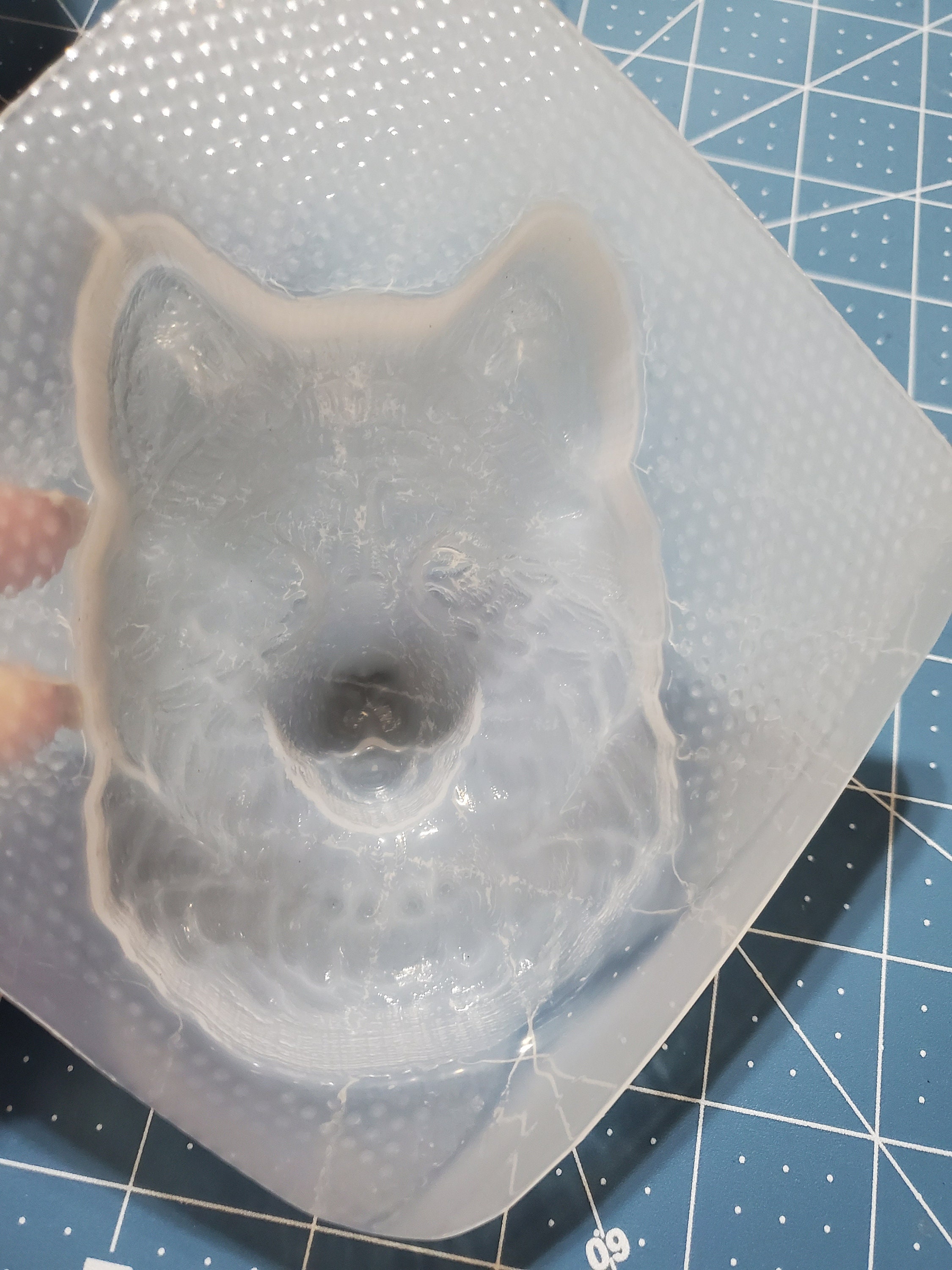 Husky Plastic Mold Dog Mold Bath Bomb Mold Soap Mold | Etsy