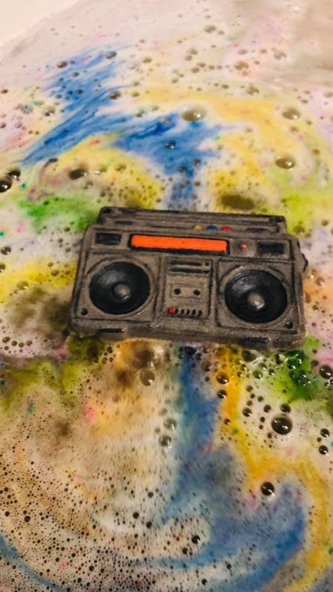 Boombox Version 2 Plastic Mold or Silicone Mold, Bath Bomb Mold, Soap ...