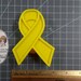 Awareness Ribbon Plastic Mold or Silicone Mold, Awareness Mold, Soap ...
