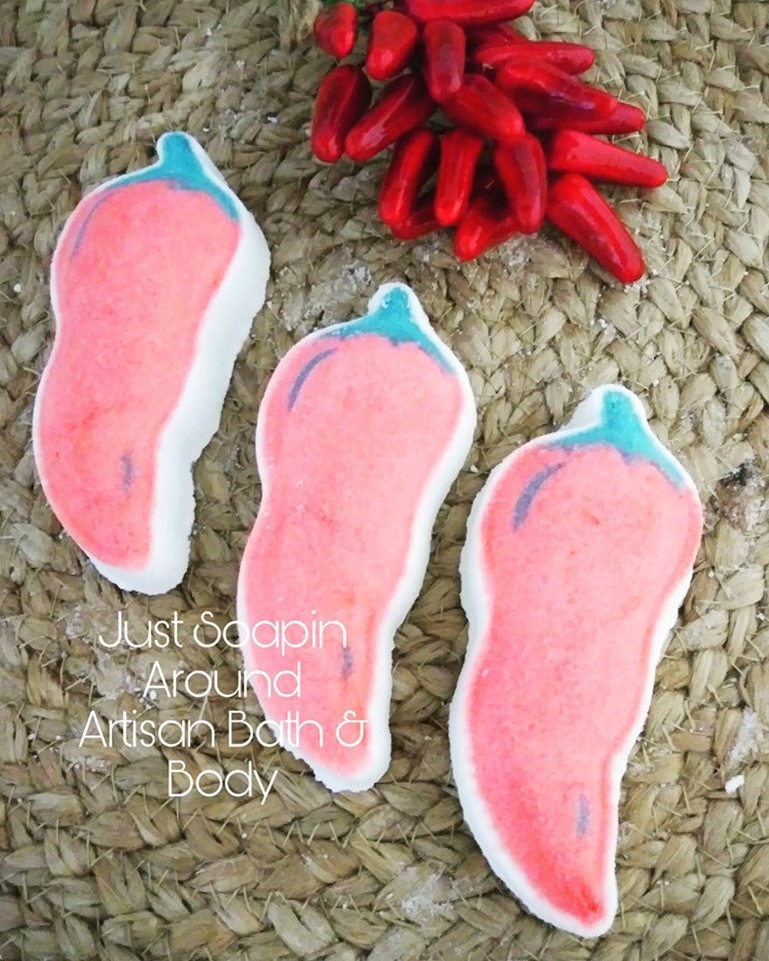 Chili Pepper Plastic Mold or Silicone Mold, Bath Bomb Mold, Soap Mold ...