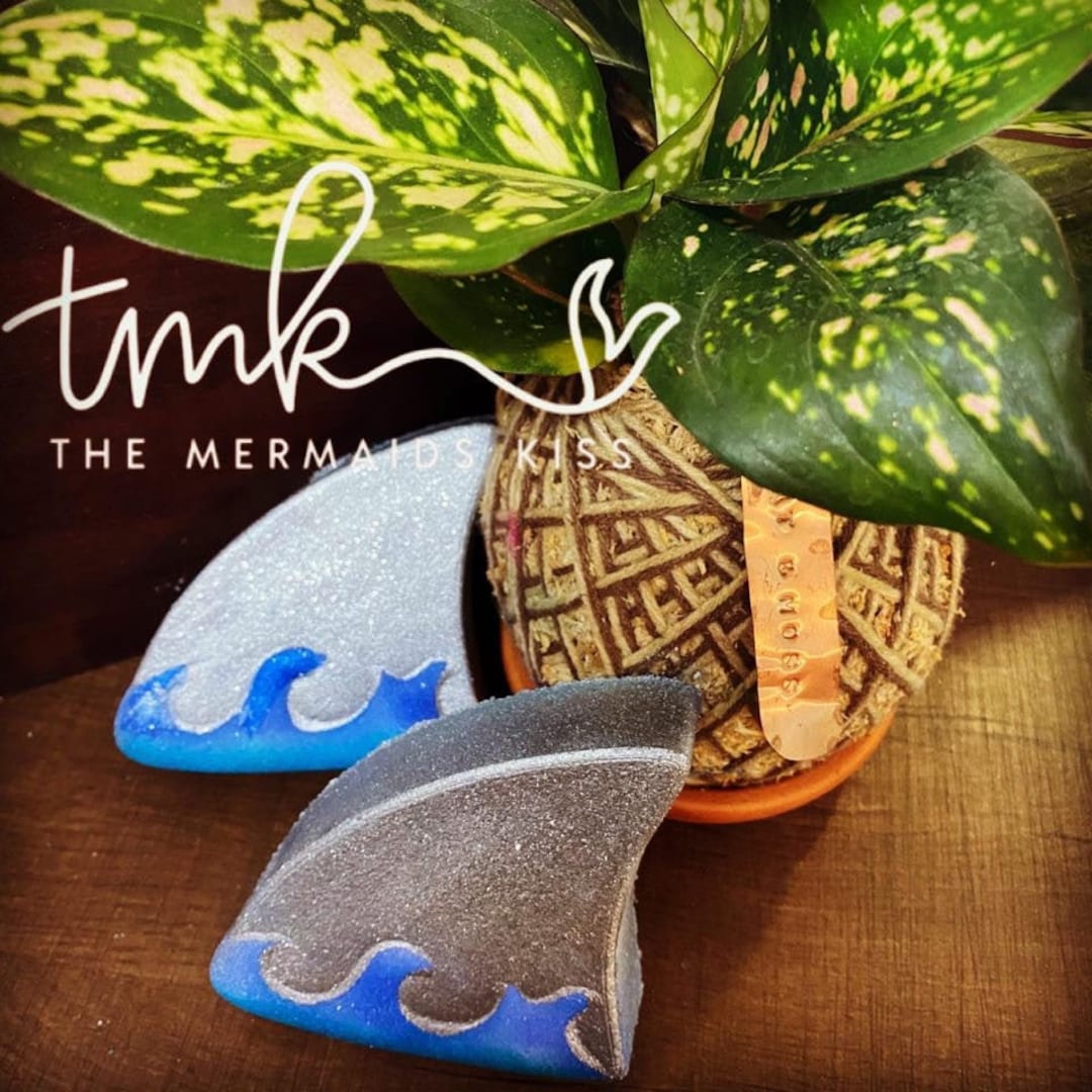 Shark Fin Plastic Mold or Silicone Mold, Bath Bomb Mold, Soap Mold ...