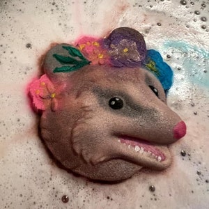 Opossum Head Plastic Mold or Silicone Mold, Bath Bomb Mold, Soap Mold ...