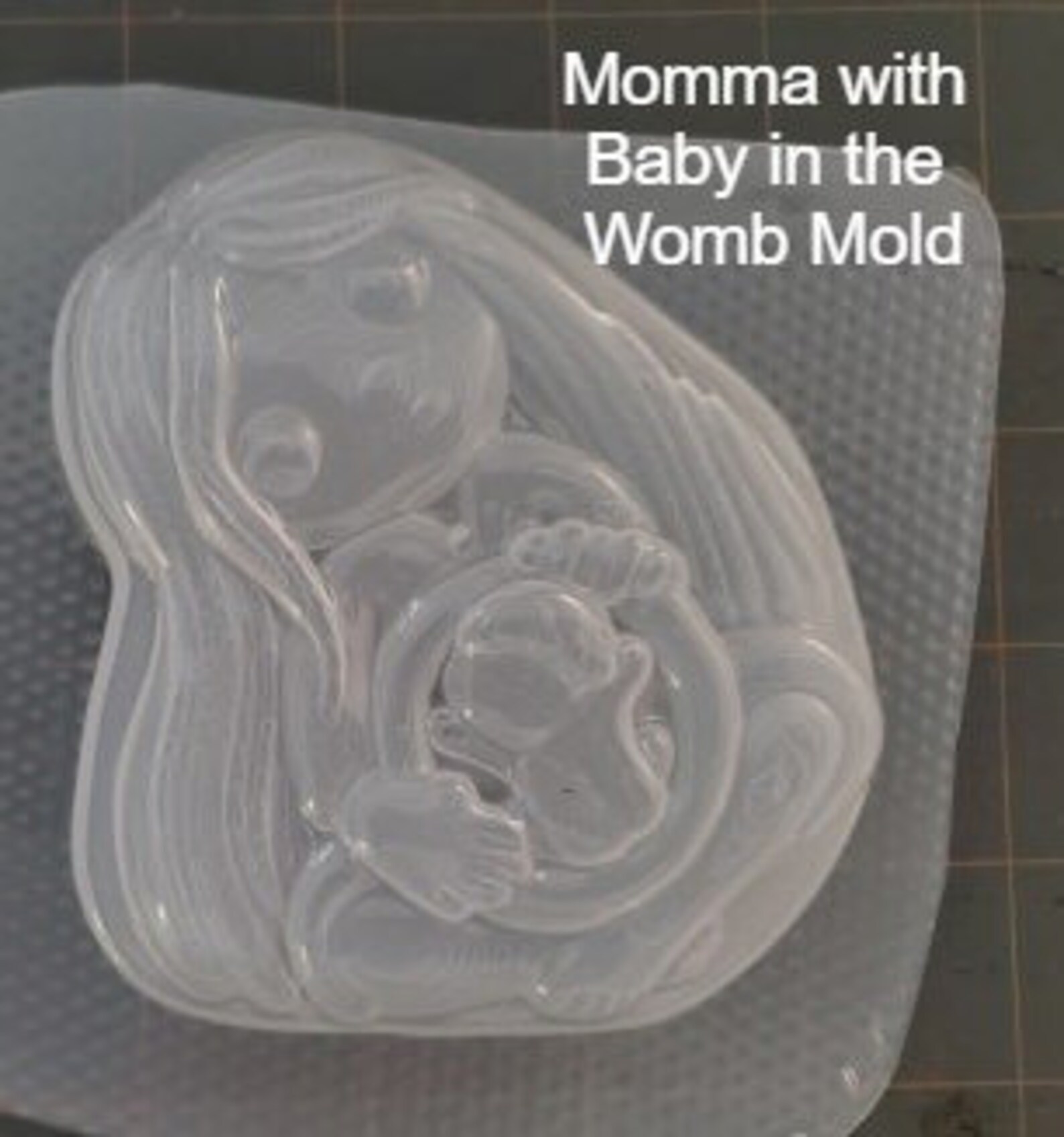 Mama With Baby Plastic Mold or Silicone Mold, Bath Bomb Mold, Soap Mold ...