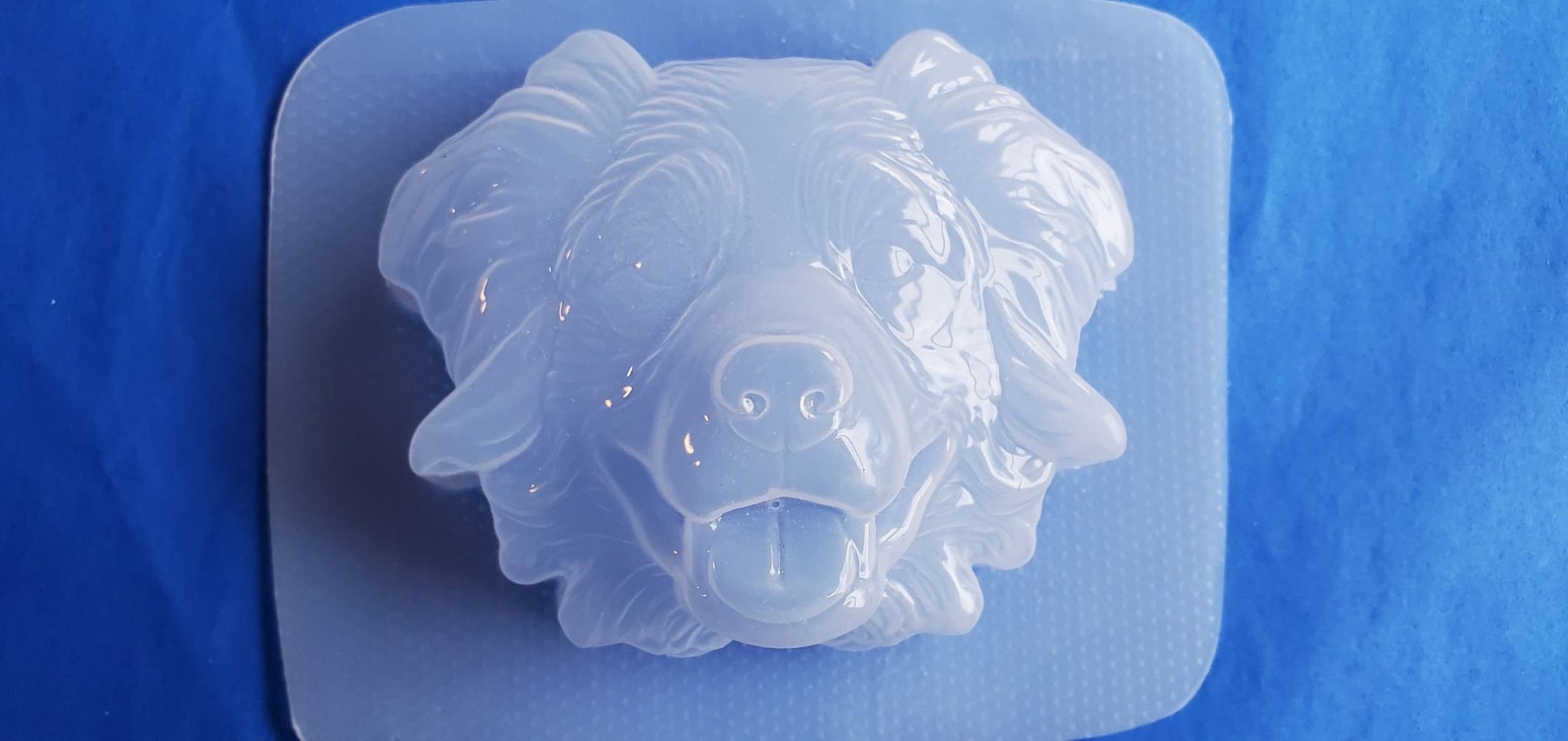 Australian Shepherd Plastic Mold, Dog Mold, Bath Bomb Mold, Soap Mold ...