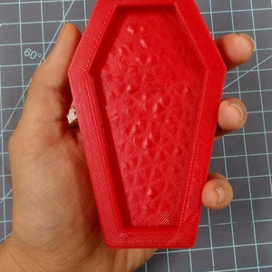 Inset Coffin Plastic Mold, Bath Bomb Mold, Soap Mold, Candle Mold ...