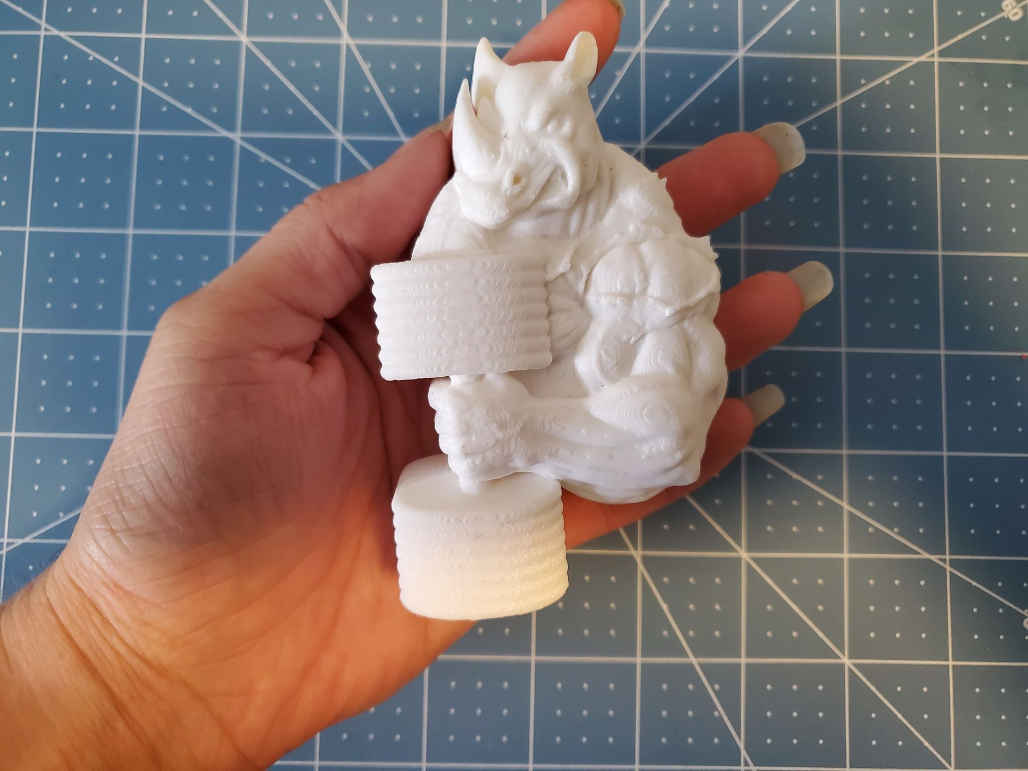 Macho Man Body Builder Plastic Mold or Silicone Mold, Bath Bomb Mold ...