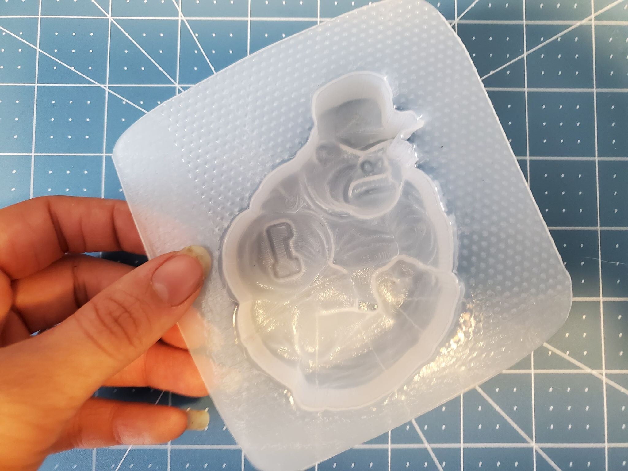 Macho Man Body Builder Plastic Mold or Silicone Mold, Bath Bomb Mold ...