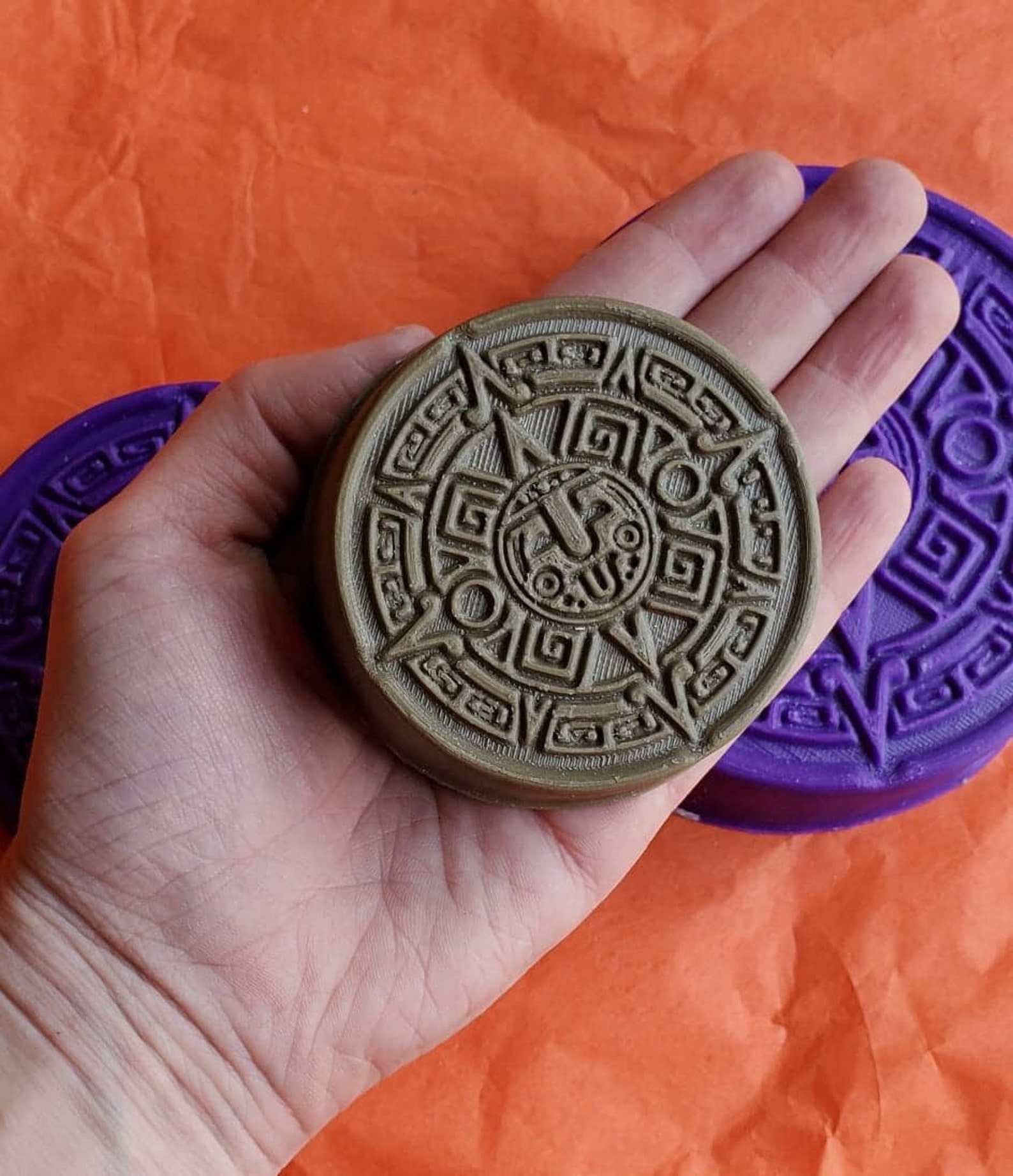 Aztec Art Plastic Mold or Silicone Mold Bath Bomb Mold Resin - Etsy