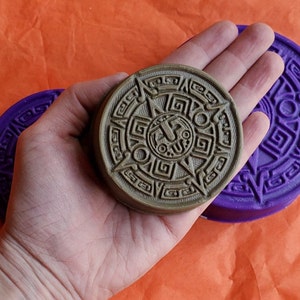 Aztec Art Plastic Mold or Silicone Mold, Bath Bomb Mold, Resin Mold ...